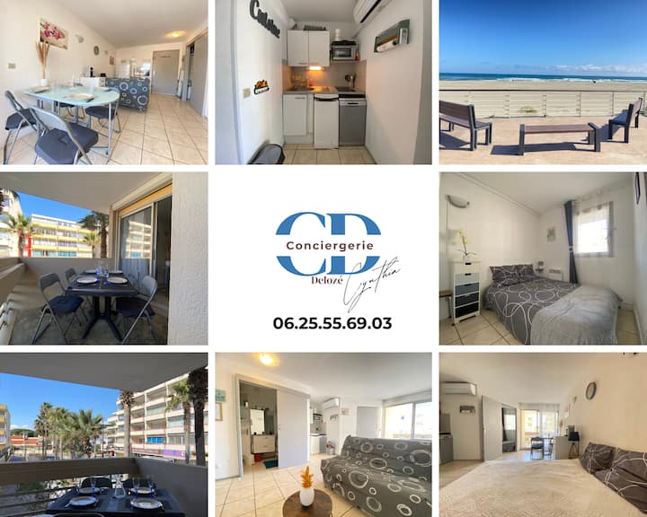 Appartement Cosy à 100 M De La Plage Avec Parking - Canet-en-Roussillon