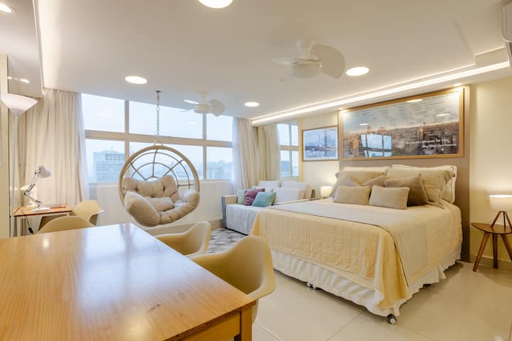 Mirante Do Céu:  Vista Linda Em Apto. Completo! - São Paulo