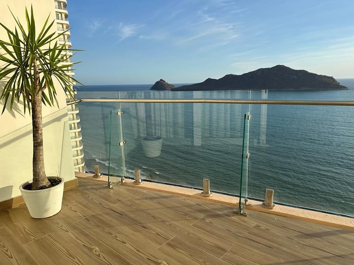 Bonito Y Lujoso Depa. A Orilla De La Mejor Playa - Mazatlán