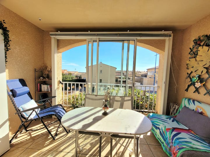 Appartement Saint-pierre La Mer 4 Pers Proche Mer - Saint-Pierre-la-Mer