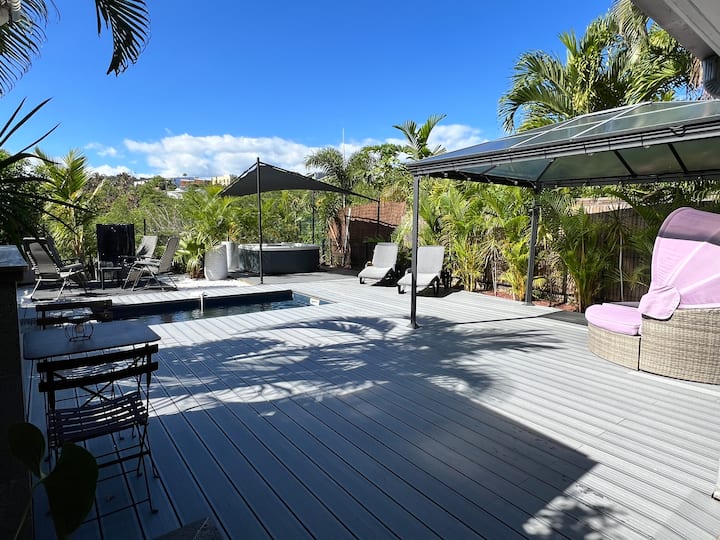 Villa Charme St Gilles Les Bains Piscine, Jacuzzi - Saint-Gilles, Réunion