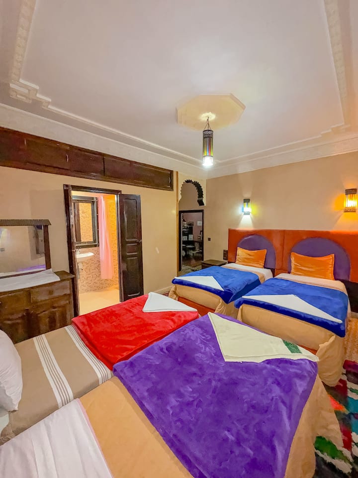 Quadruple Room With A Free Parking In Imlil - Imlil