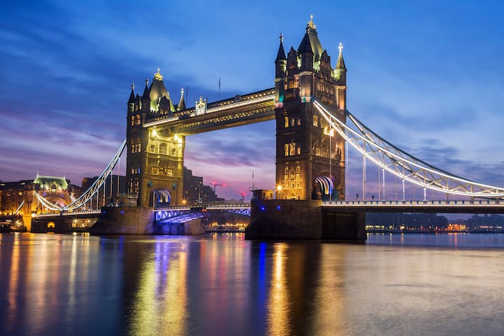 Tower Bridge King Bed En-suite W/parking & Balcony - 런던