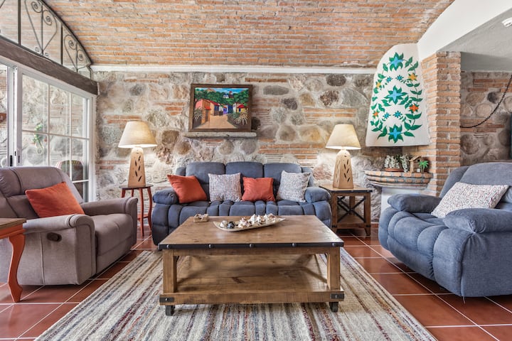 Traditional Hacienda Style 2+2 Beachfront Condo - Puerto Vallarta