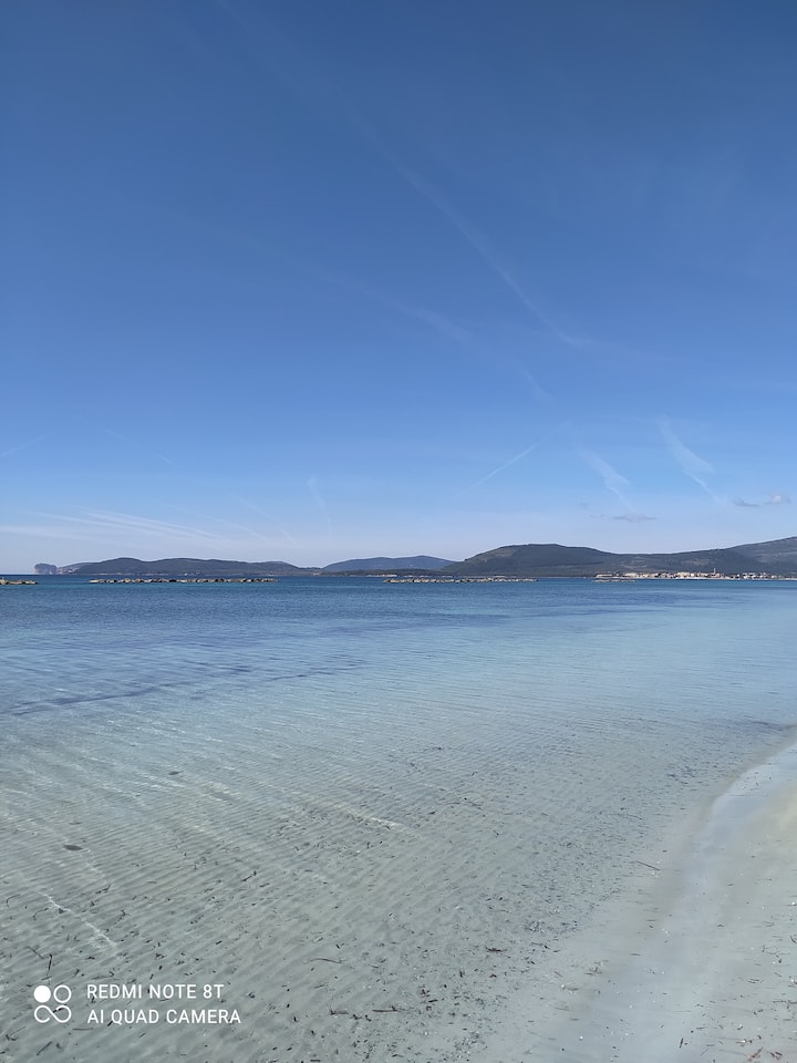 Spiaggia A 300 Metri, Parcheggio Privato Compreso - Alghero