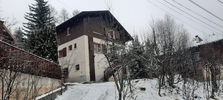 Charmant F2 Dans Chalet Situé Au Super Allos - Allos