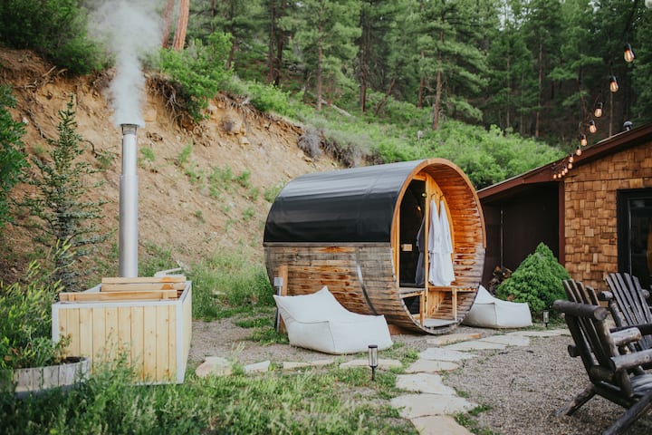 Mountain Dreams: 50-acre Ranch/sauna/wood Fire Tub - Navajo State Park, Arboles