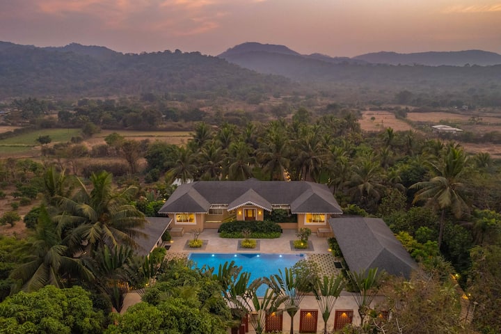 Luxevilla W/pool & Indoor Fun- Amaravilla @Alibaug - Alibag