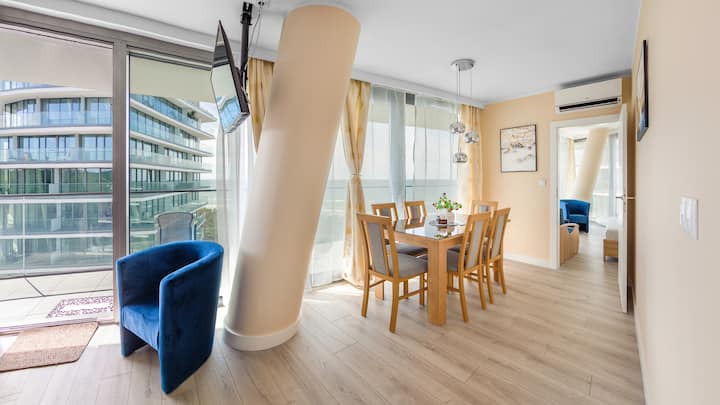 Wave Apartament B 754 Z Basenem W Obiekcie - Misdroy
