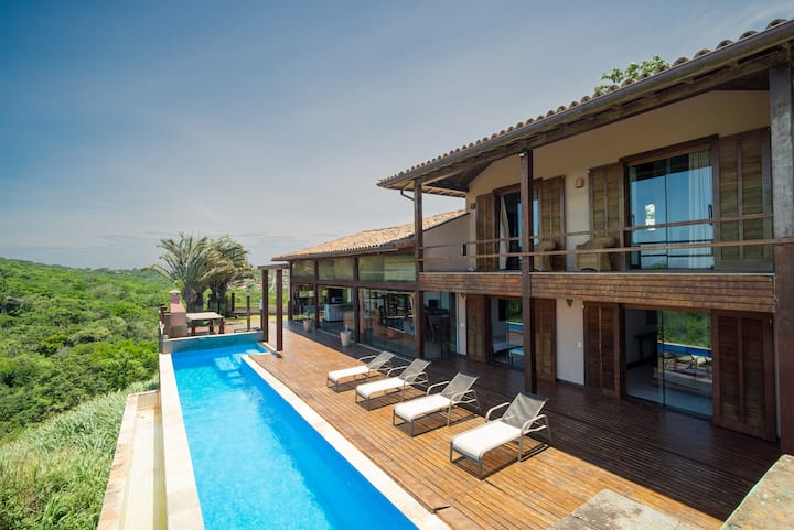 Luxury House In Altos De Buzios - 