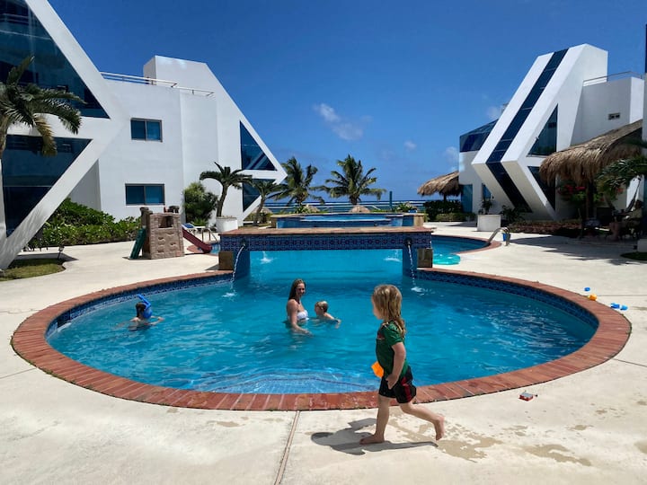 Landjammer Mexico 4 - Lovely Condo On The Beach - Puerto Morelos