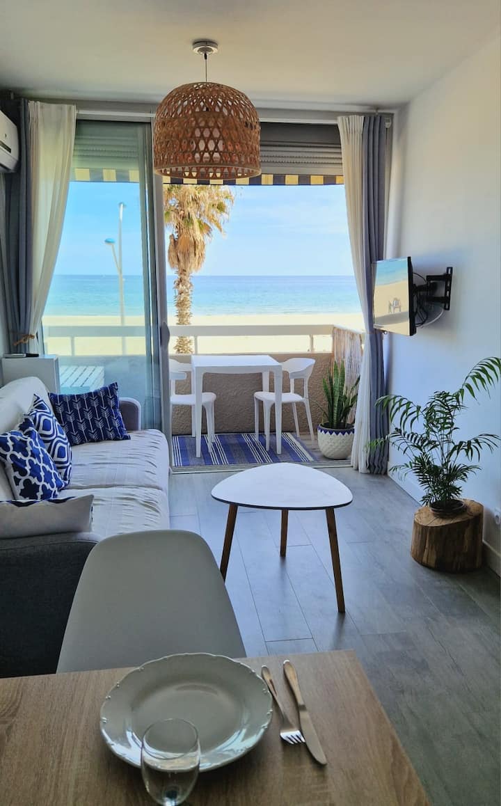 Armonia T3/vue Mer/ Parking/ Clim - Canet-en-Roussillon