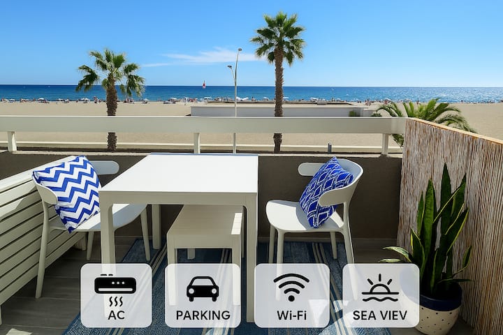 Armonia T3- Vue Mer/ Clim /Parking - Canet-en-Roussillon