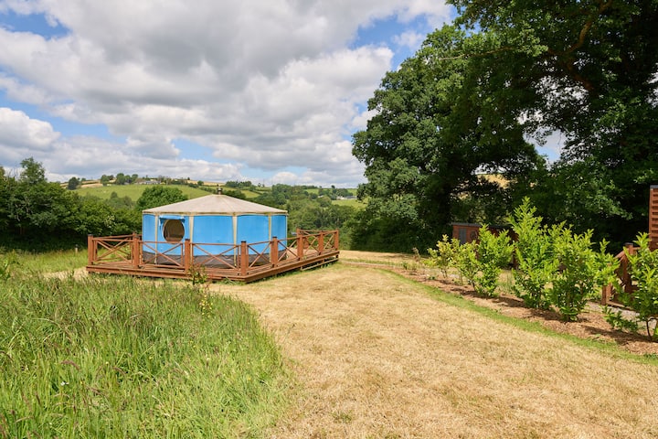 Corncockle Yurt - Your Farm Sanctuary - Buckfastleigh