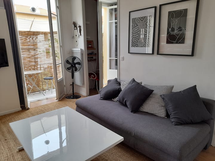 Appartement T2 Cosy Pour 2 Pers - Nice