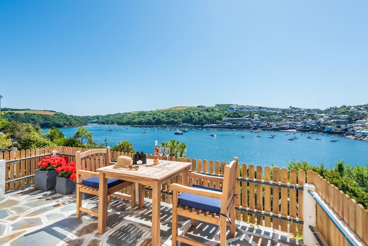 Seaspray Spectacular Views, Central Fowey, Parking - 弗維宜