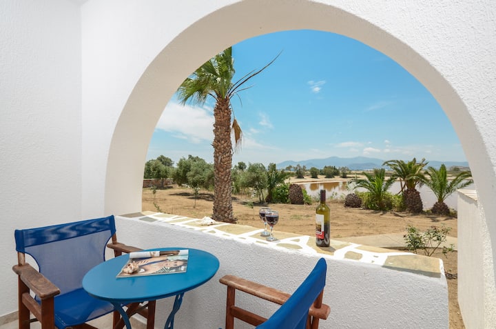 Hotel Three Lakes Quadruple Room|sea View|1stfloor - Naxos