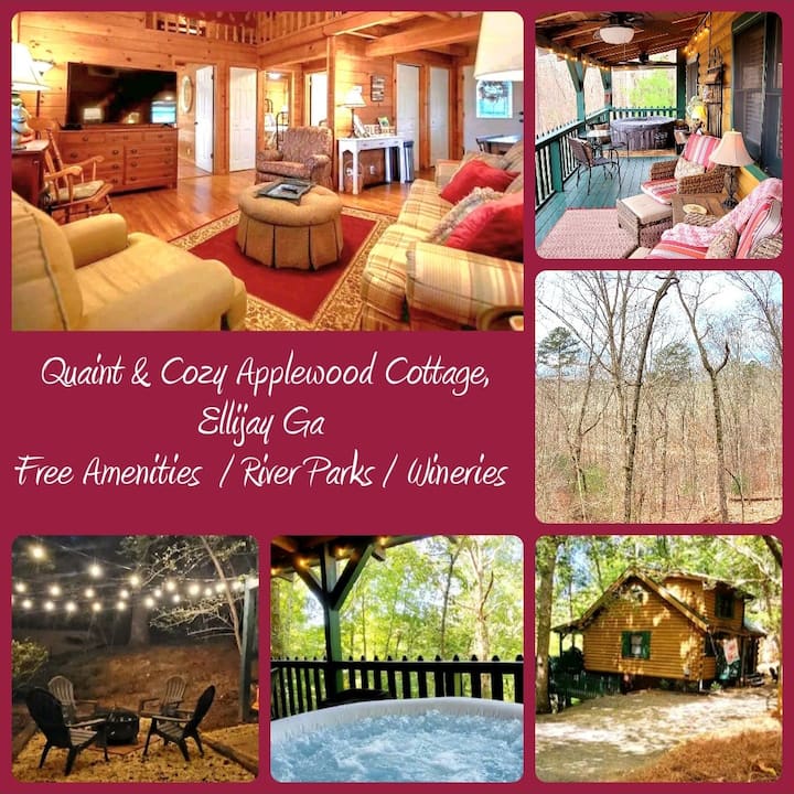 A Harmony Of Coziness & Charm~ Fire Pit, Workspace - Ellijay