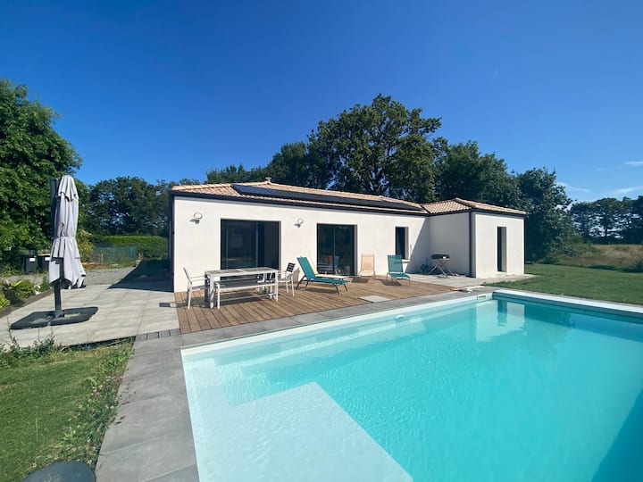 Villa Moderne Avec Piscine Chauffée - Pornic