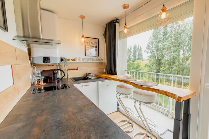 Studio Lumineux, Parking Gratuit, Wifi - Parc Bordelais, Bordeaux