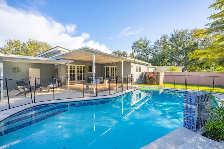 Raven Ville, Home Pool And Garden* - Miami Springs