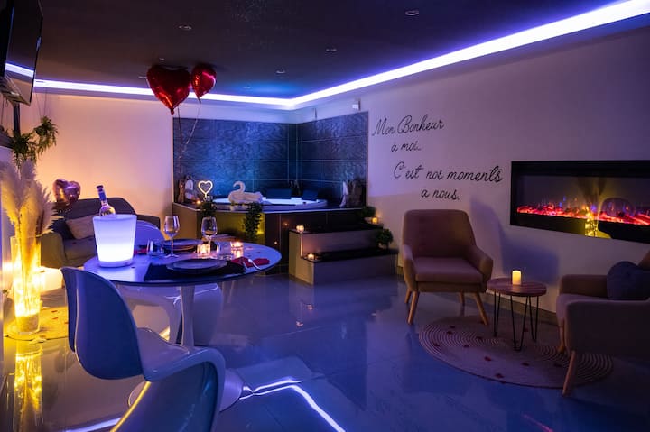 Suite Romantique Avec Jacuzzi Privé Petit-déjeuner - Fos-sur-Mer