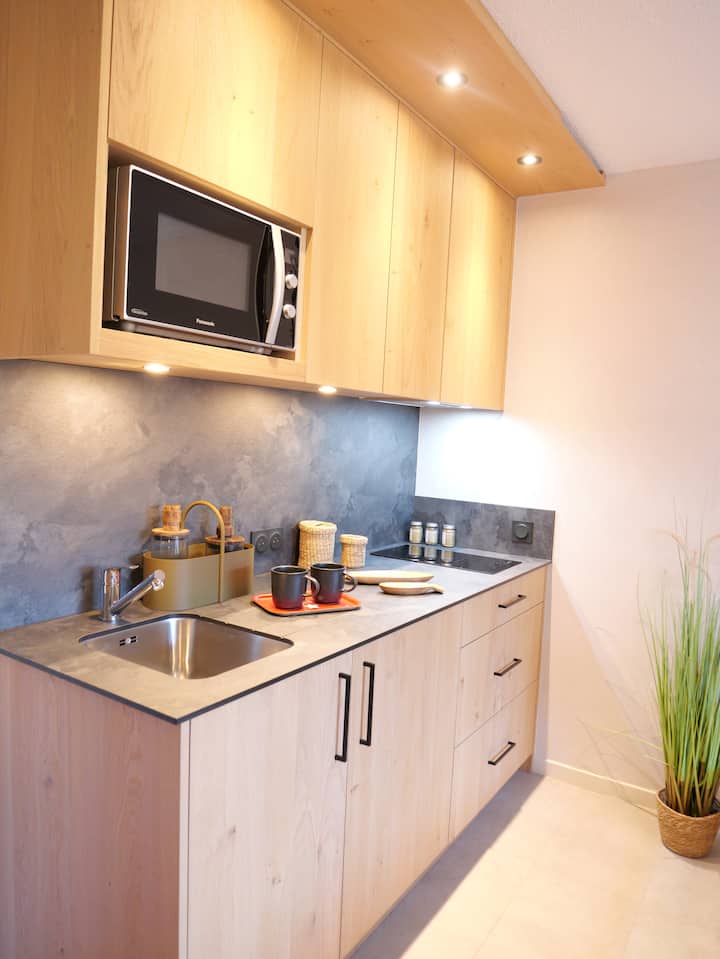 Studio Avec Balcon à Résidence La Rochetaillée - Brides-les-Bains