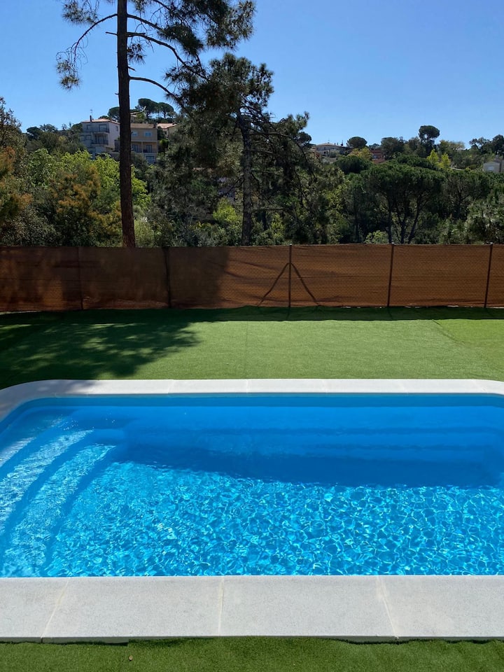 Agradable Casa Para 7 Personas Con Piscina Lloret - Blanes