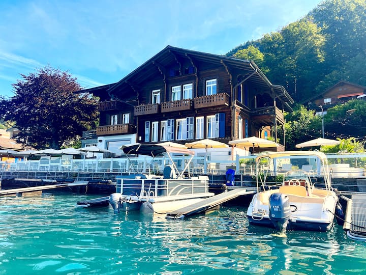Chambre Double "Balcony" Vue Lac Latérale + Balcon - Sigriswil
