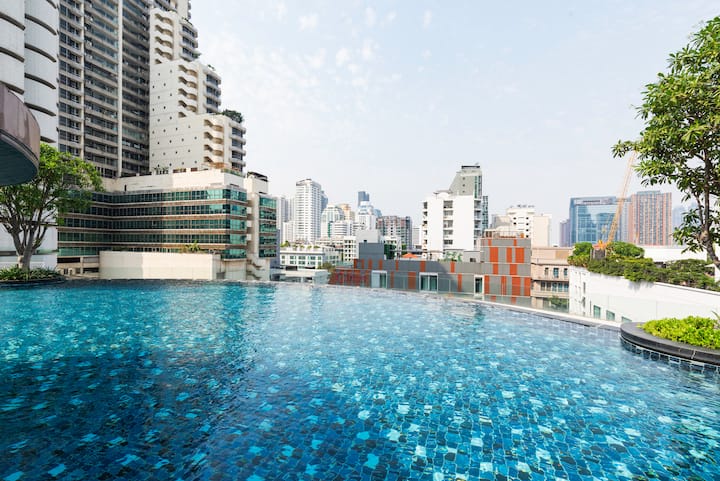 Appartement De Luxe Situé Entre Nana Et Asok Bts - Bangkok