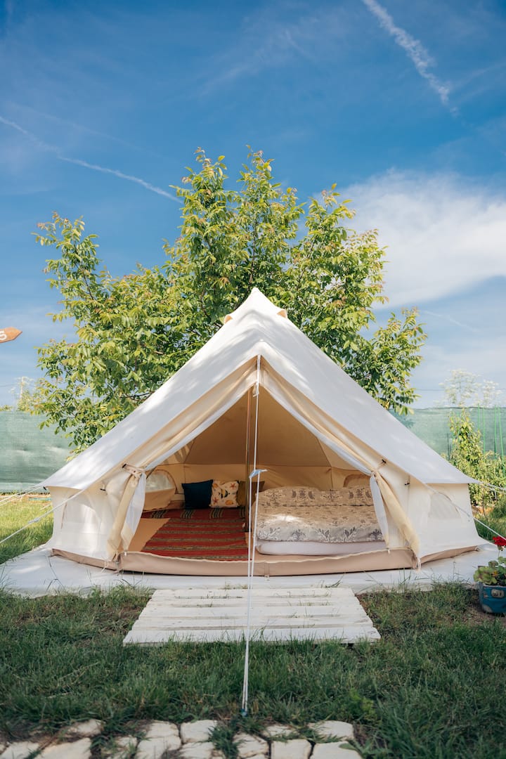 2 Глемпинг Тюленово  Glamping Tyulenovo 2 палатки - Tyulenovo