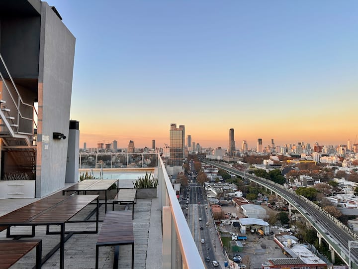 Stunning Sunset And Skyline Views + 24/7 Security - Buenos Aires