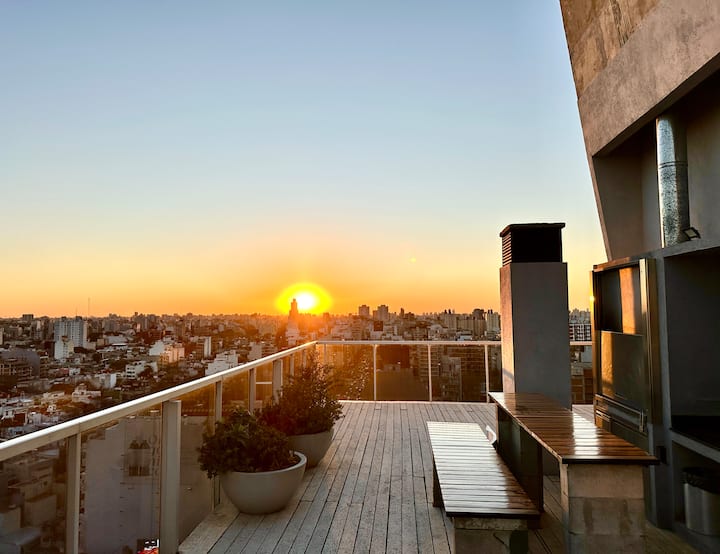Stunning Sunset And Skyline Views + 24/7 Security - Buenos Aires