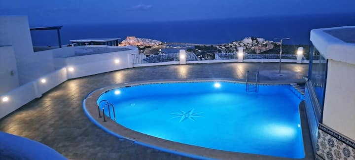 Appartement Peñiscola La Piscine  La Mer. - Peñíscola