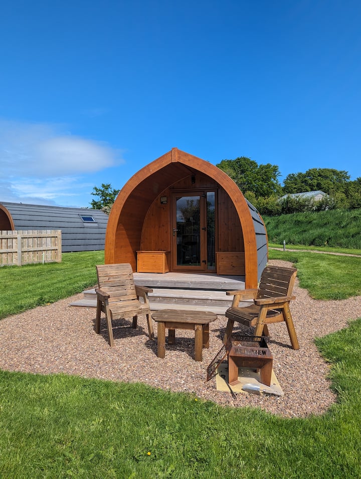 Birch - Luxury En Suite Glamping Pod (No Hot Tub) - 