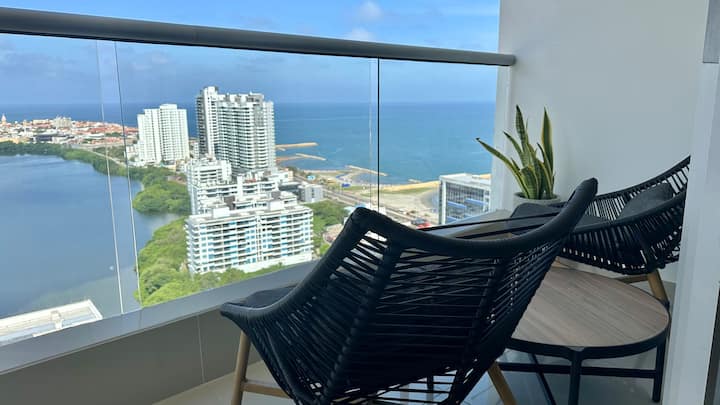 Luxury Apartment Cartagena Vista - Cartagena