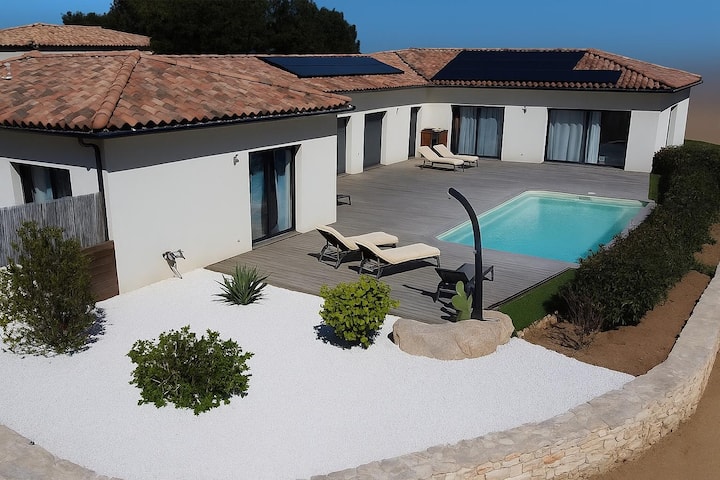 Sant Amanza, Maison Chaleureuse 7 Personnes - Plage du petit Sperone