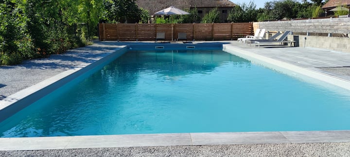 Appartement Climatisé 120 M² Piscine 6x14 M - Elsass