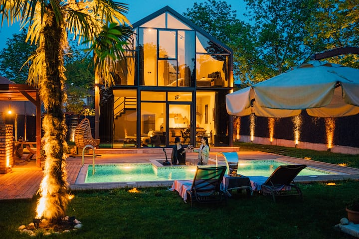 Sapanca’da Sıcak Havuzlu Korunaklı 2+1  Bungalov - Sapanca