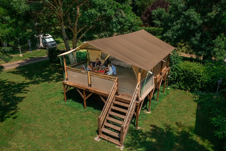 Lodge Sur Pilotis Au Sein D'un Camping - Saumur