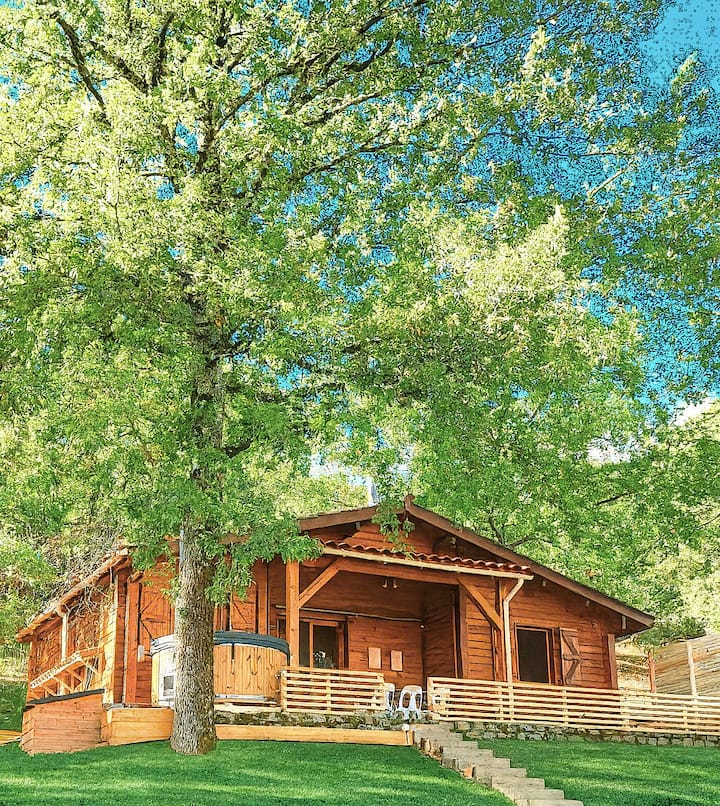 Chalet Mae Avec Bain Nordique - Tarn