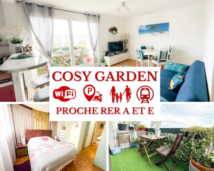 Cosy Garden - Proche Rer A Et E - Paris Disney - Champigny-sur-Marne