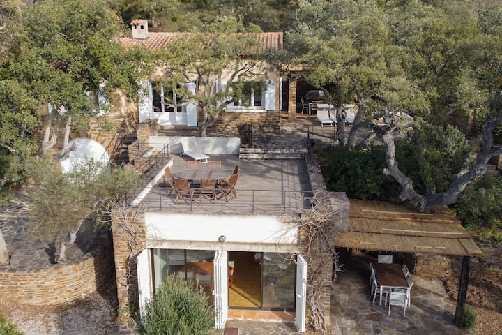 Villa Provençale Vue Mer à Brégançon - Hyères