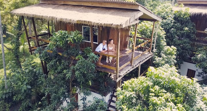 Tree House At Sabay Beach Kampot - Cambodia