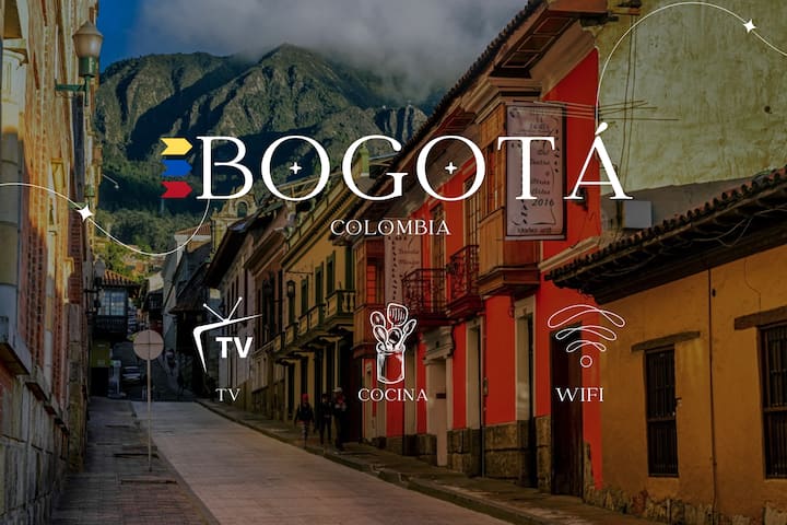 Cozy Apt+wifi+kitchen+bbq+laundry+hot Water@bogotá - Bogotá