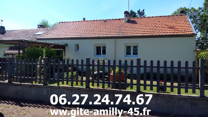 Gîte 3* Au Calme. Options Romantiques. 1h30 Paris - Villemandeur