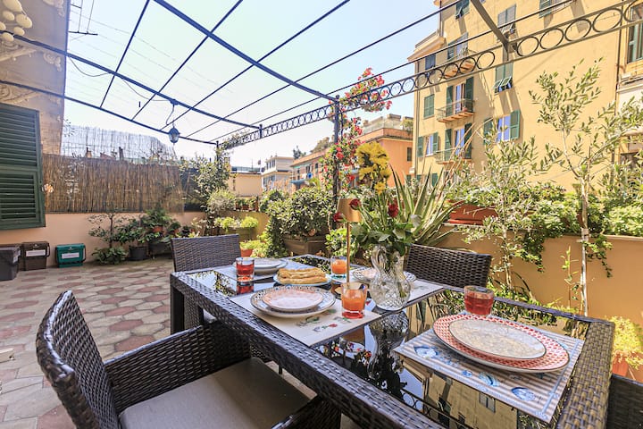 Terrazza, Centro Città, Fast Wi-fi E A/c! - Gênes