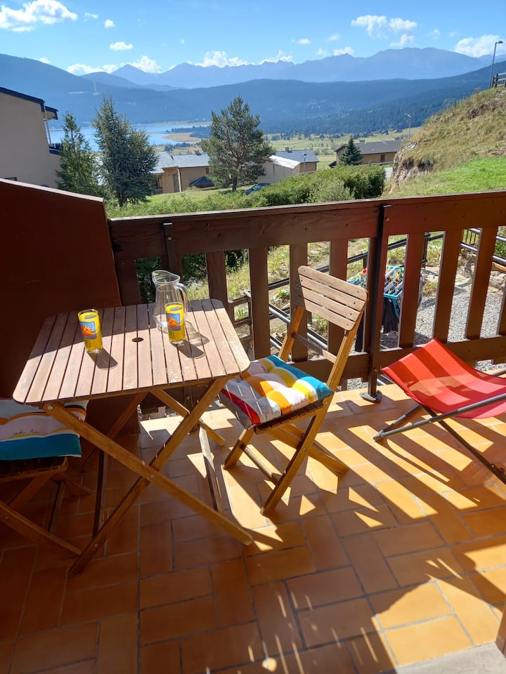 Studio-cabine Angles 66 Balcon Vue Lac/montagne - Les Angles