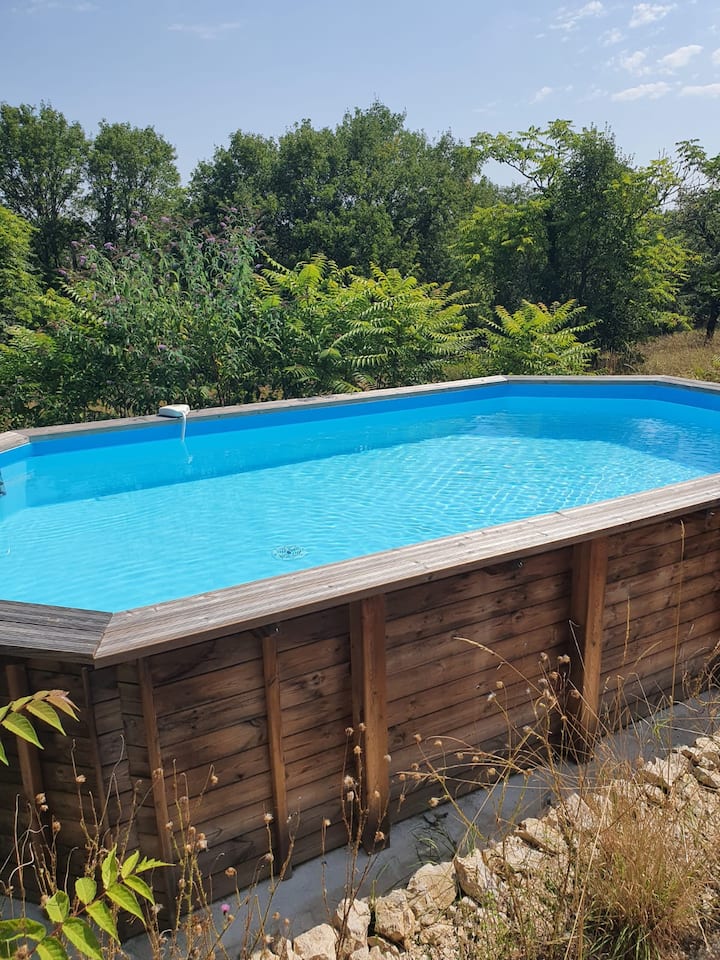 La Borde Rouge à 20 Min De Cahors Piscine Privée - Albas