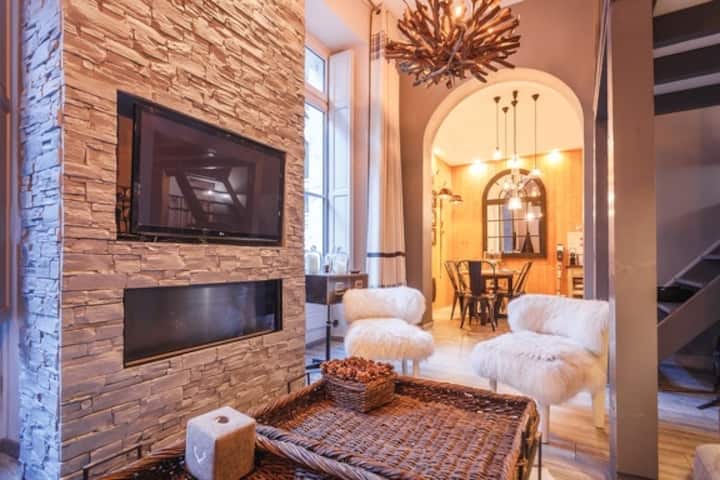 L'écrin - 76m2 - 8p - Centre Village Cauterets - Luz-Saint-Sauveur